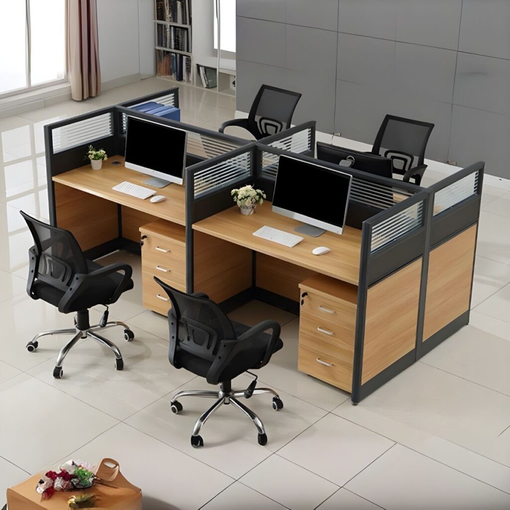 4-Way Modular Office Workstation - Lokoo - Furniture shop