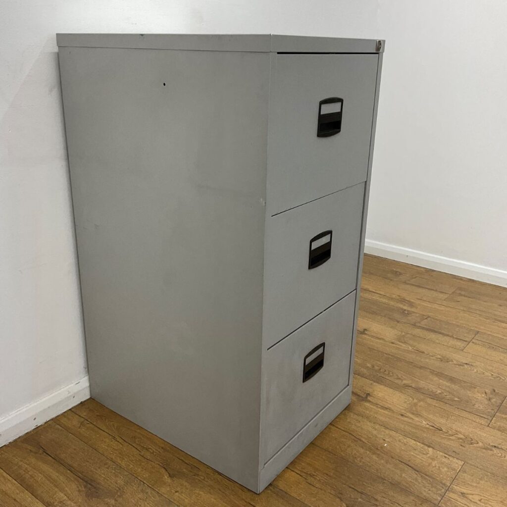 Three drawers steel office filling cabinet - Lokoo