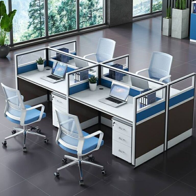 Workstation table for 04 people - Lokoo - Furniture shop