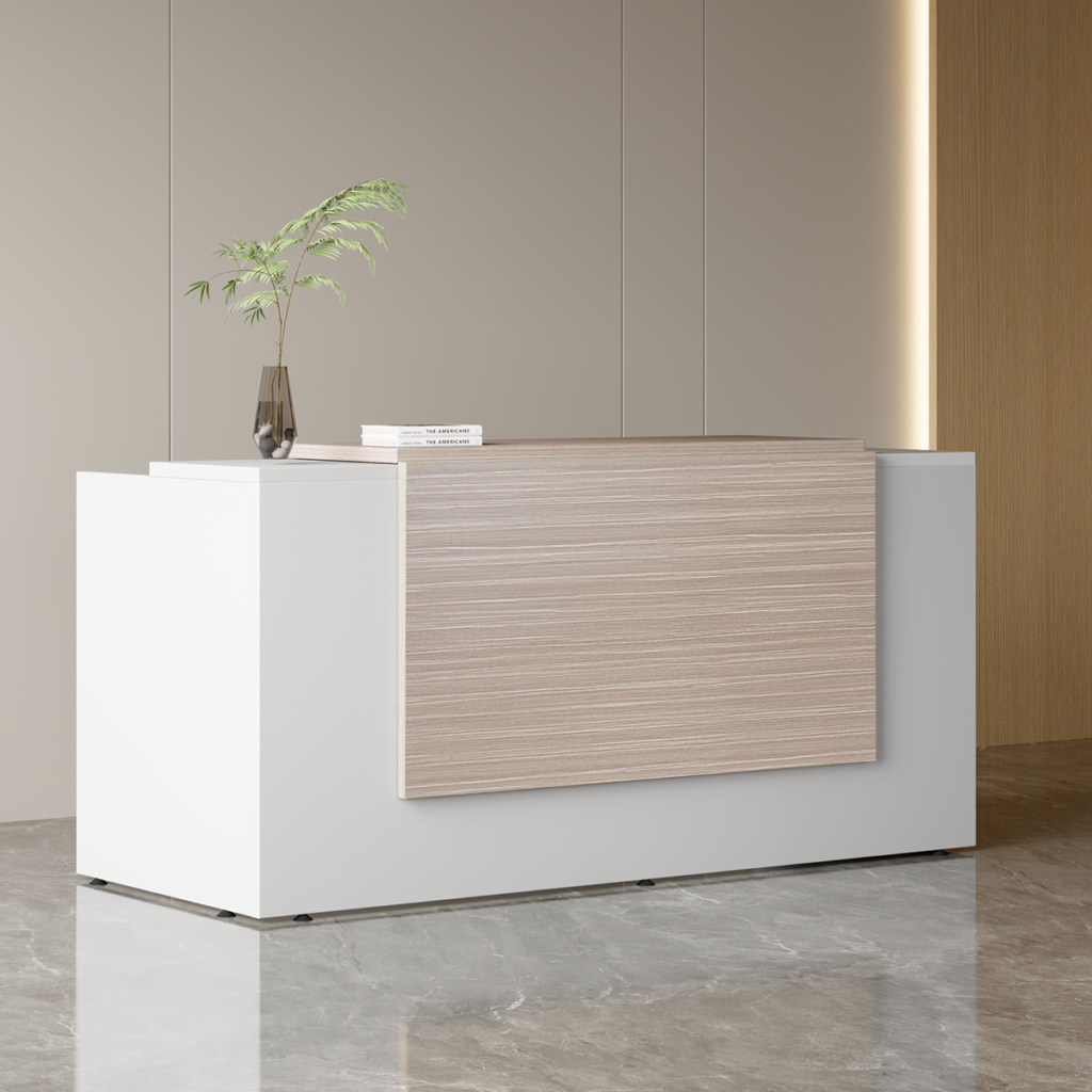 1.8 meters office reception desk - Lokoo | Counter table